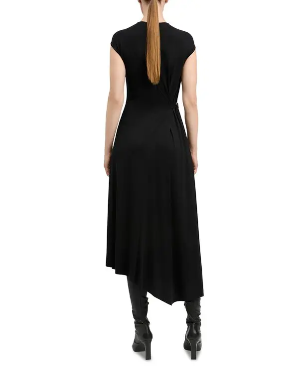Derek Lam 10 Crosby Rosario Jersey Draped Dress