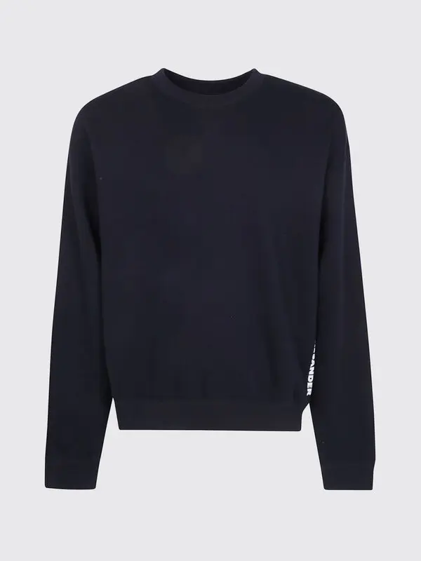 JIL SANDER Logo Sweatshirt - Black