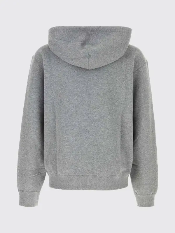 JIL SANDER Hooded Cotton Sweatshirt With Drawstring And Contrast Logo