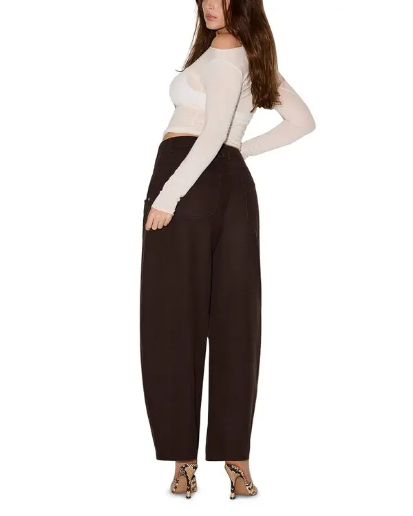 Steve Madden Tribeca High Rise Barrel Jeans