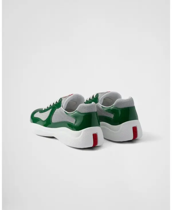 Prada America's Cup Sneakers - Dark Green