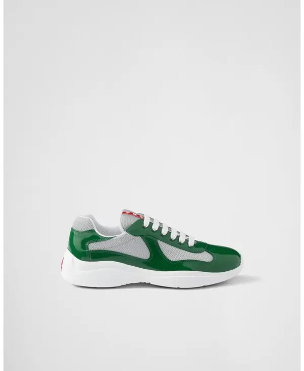 Prada America's Cup Sneakers - Dark Green