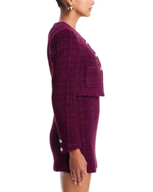 LoveShackFancy Joaquina Tweed Jacket