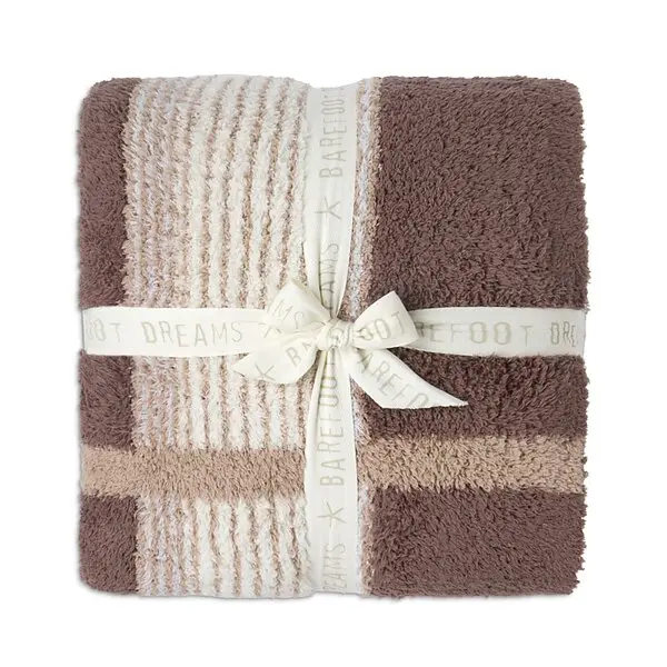 Barefoot Dreams Cozychic Canyon Plaid Throw Blanket