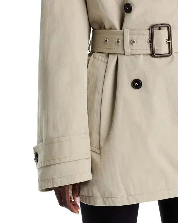 Alexander Wang Faux Fur Lined Trench Coat