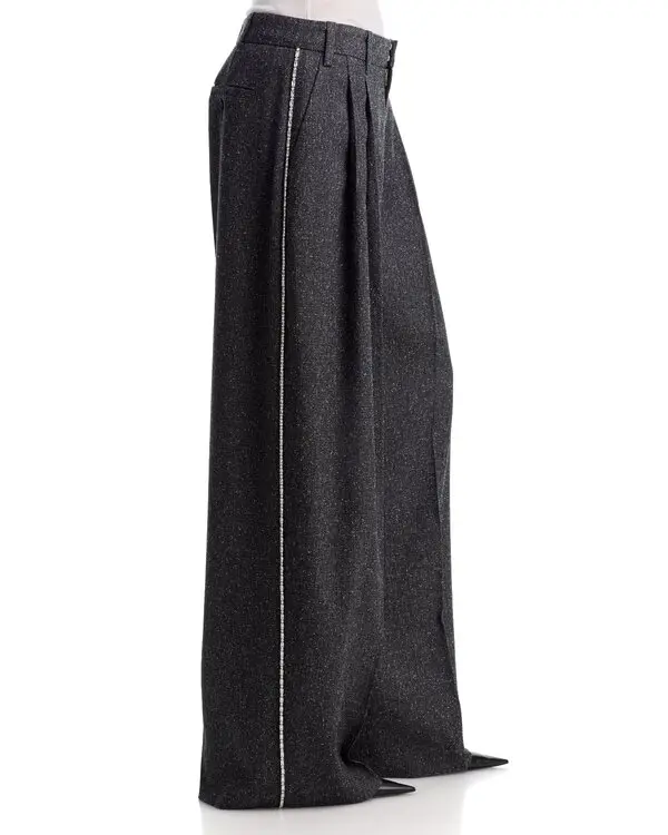Alexander Wang Embellished Pleated Pants