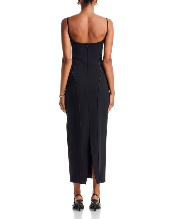 Paris Georgia Paloma Lace Up Maxi Dress