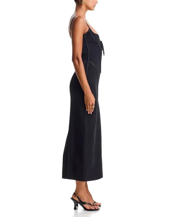 Paris Georgia Paloma Lace Up Maxi Dress