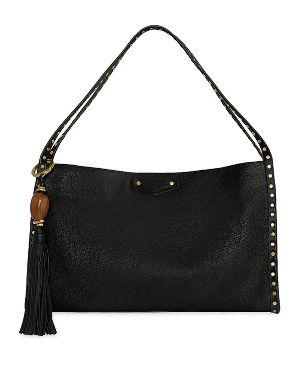 Rebecca Minkoff Dylan Studded Leather Shoulder Bag - Black