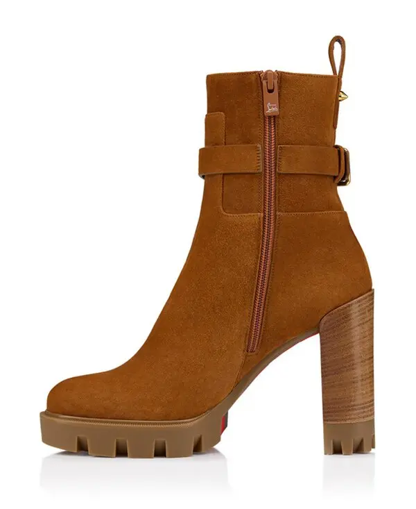 CHRISTIAN LOUBOUTIN Dianouchette Lug Other 100 Mm Booties