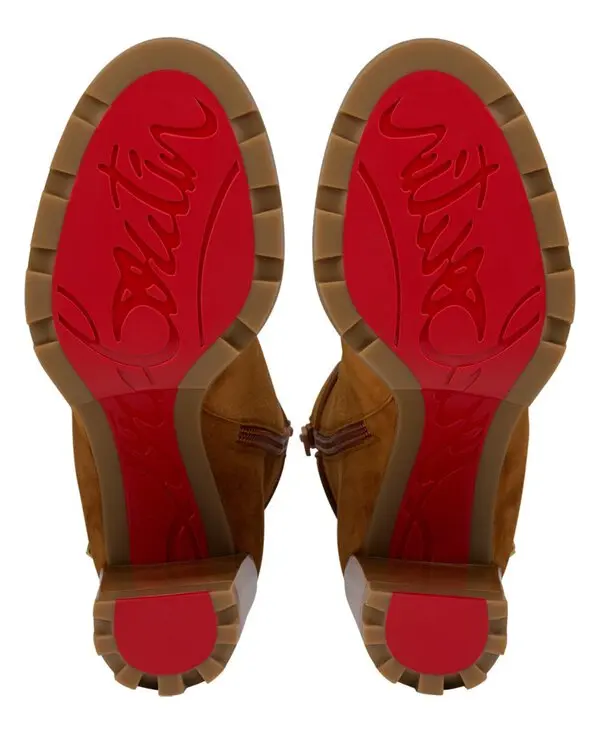 CHRISTIAN LOUBOUTIN Dianouchette Lug Other 100 Mm Booties
