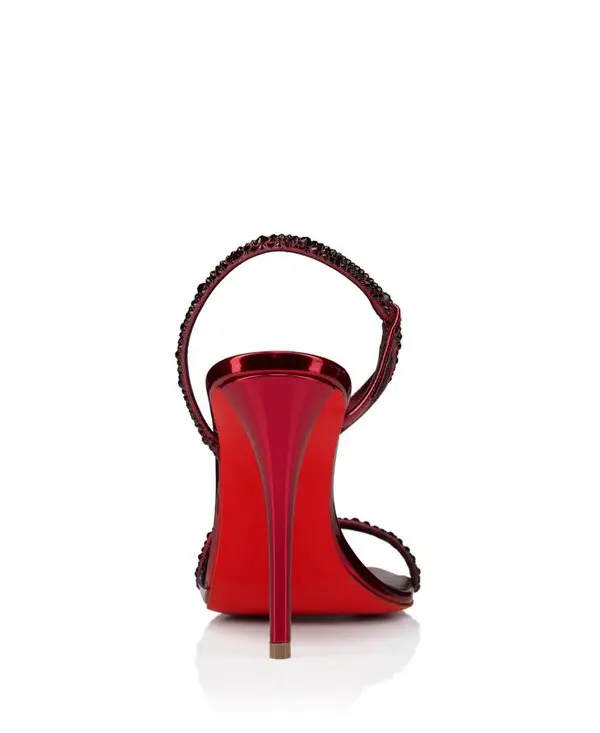 CHRISTIAN LOUBOUTIN Rosa Z Strass 4 Sandals