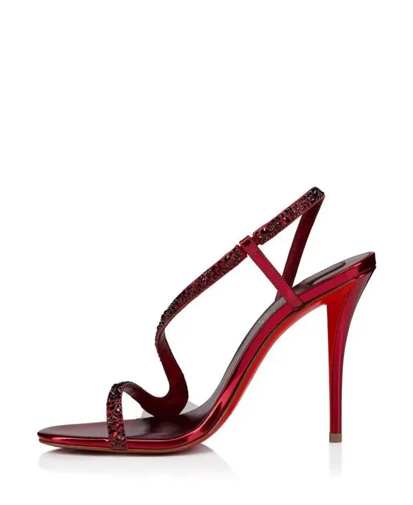CHRISTIAN LOUBOUTIN Rosa Z Strass 4 Sandals