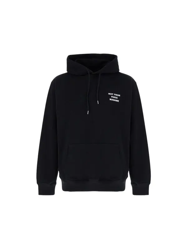 Drole De Monsieur Cotton Sweatshirt - Black