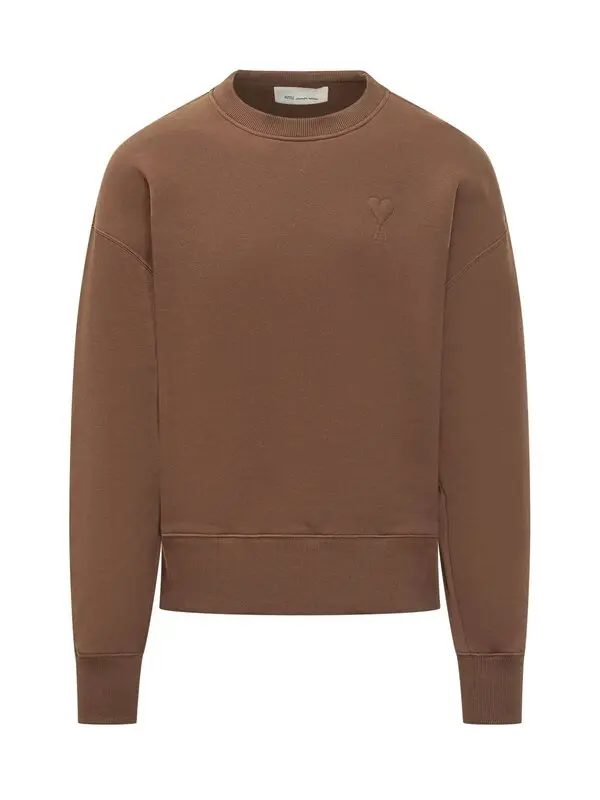 AMI Paris Heart Motif Sweatshirt