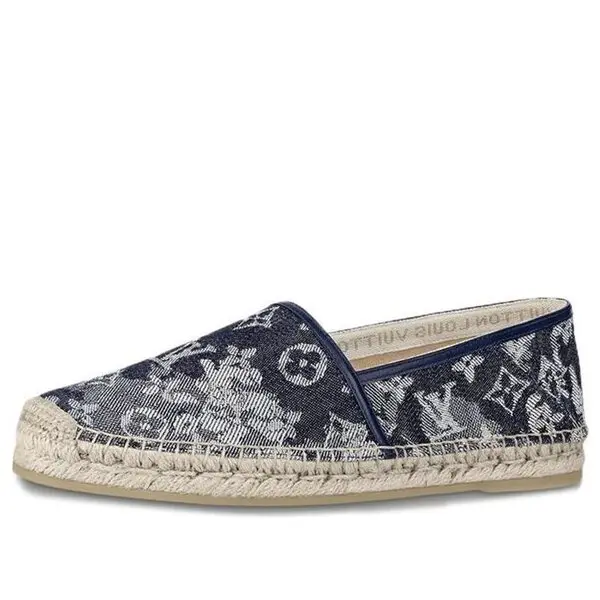 LOUIS VUITTON Waterfall Shoes 'destroyed Denim Monogram
