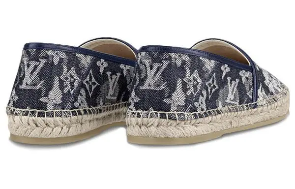 LOUIS VUITTON Waterfall Shoes 'destroyed Denim Monogram