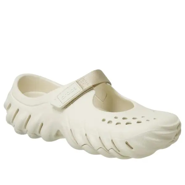 CROCS Echo Mary Jane Sandals - Summit White