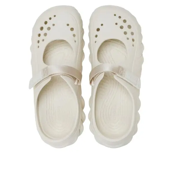 CROCS Echo Mary Jane Sandals - Summit White
