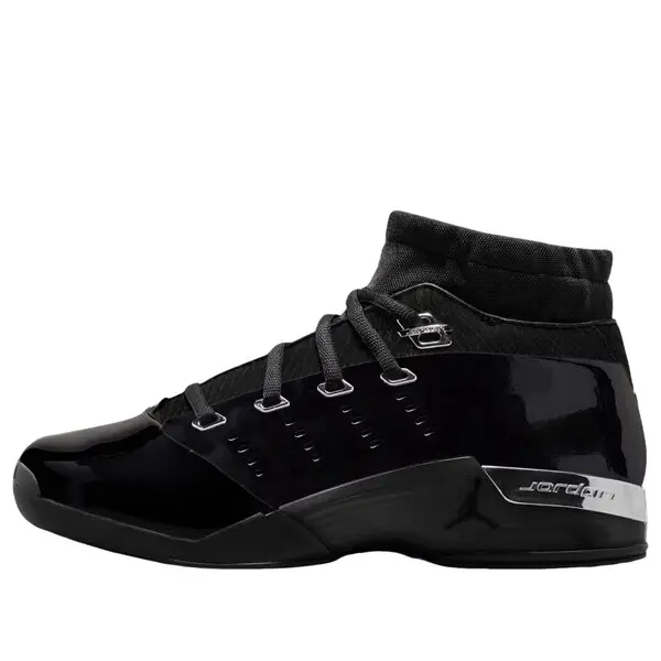 JORDAN 17 Low Patent - Black