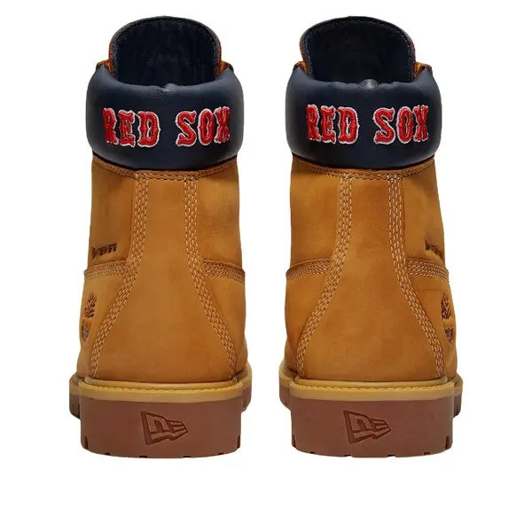 Timberland X Mlb X New Era 6 Inch Waterproof Boot 'red Sox