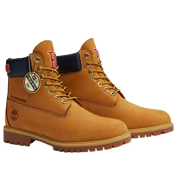 Timberland X Mlb X New Era 6 Inch Waterproof Boot 'red Sox
