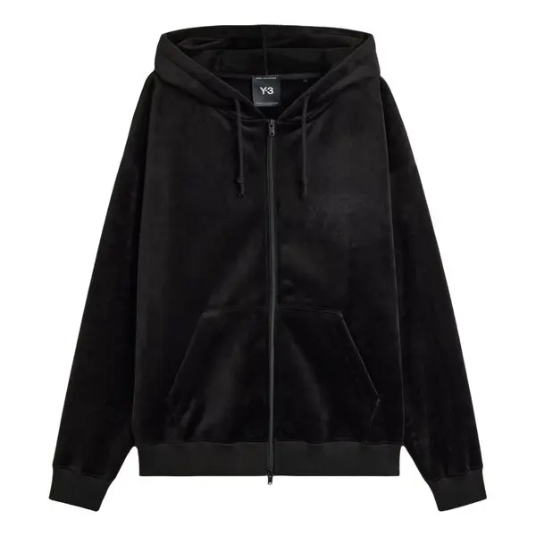 Adidas X Y-3 Velvet Corduroy Hoodie Asia Sizing - Black
