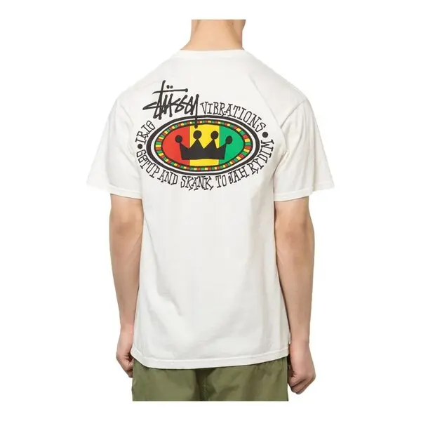 StÜssy Rasta Oval Pigment Dyed T-shirt