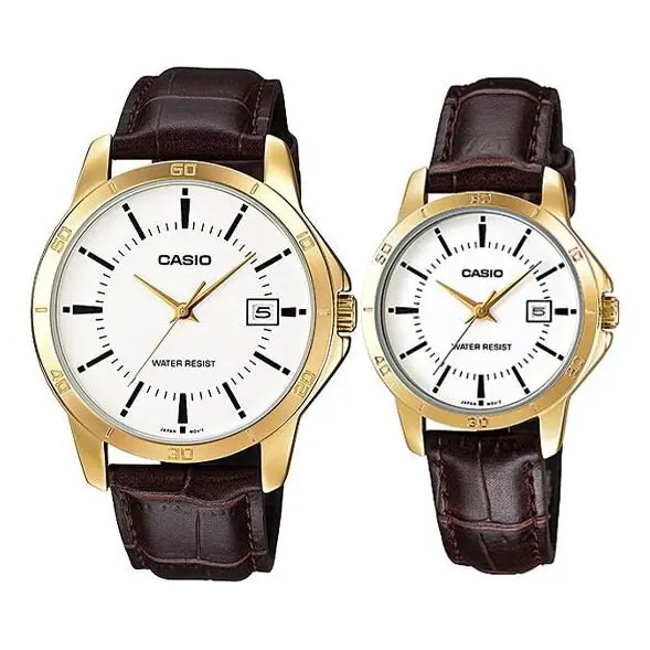 Casio Couple Quartz Waterproof Analog