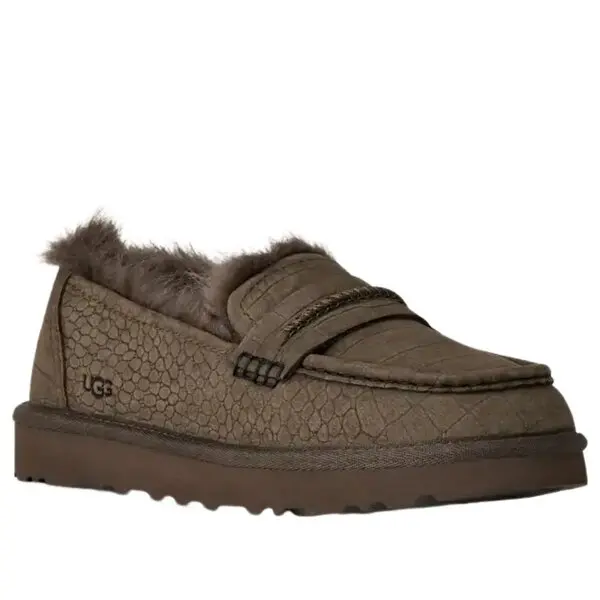 UGG Ellis Embossed Loafer - Dense Smoke
