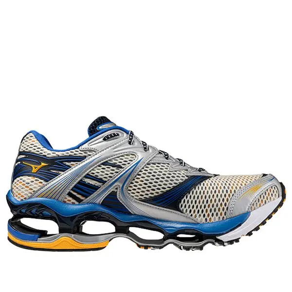 Mizuno Wave Prophecy 1 Sneakers - White/silver/blue