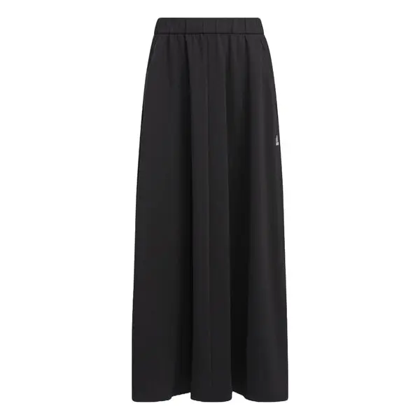 Adidas Seasonal Sportswear Loose Fit Double Knit Skirt Asia Sizing - Black