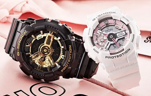 Casio G-shock Timepiece Set - Black/white