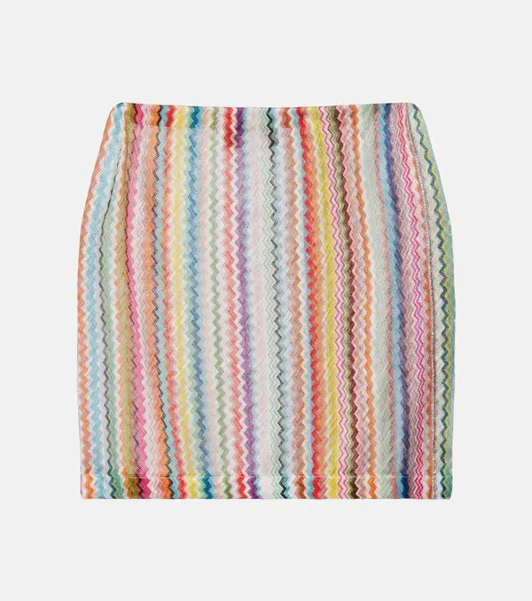 Missoni Zigzag Miniskirt - Multicoloured