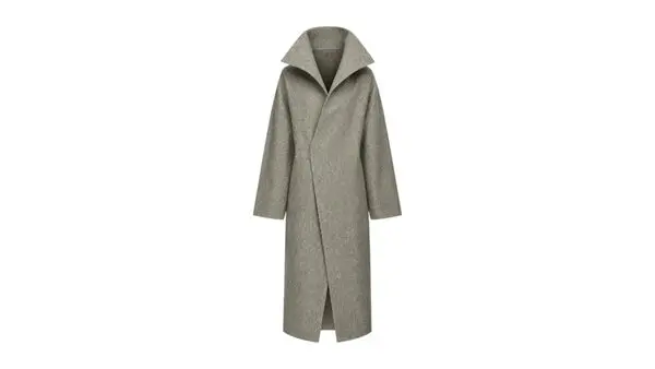 Rick Owens Dracucollar Belted Coat