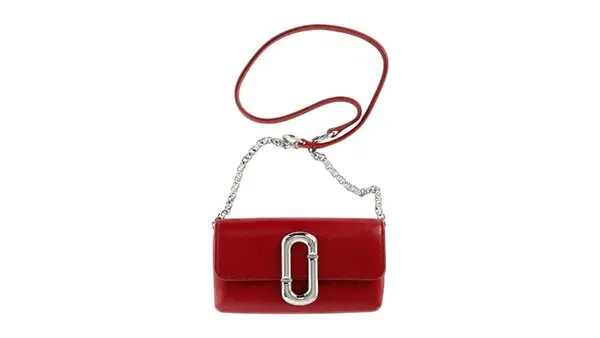 Marc Jacobs On Chain Wallet - Crimson