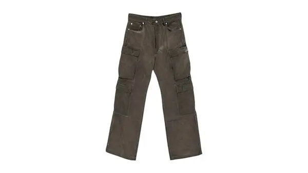 Rick Owens Double Cargo Pant Denim Jeans