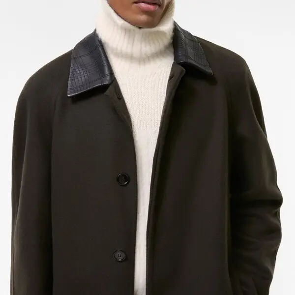 Burberry Mid-length Wool Cashmere Parkbury Car Coat