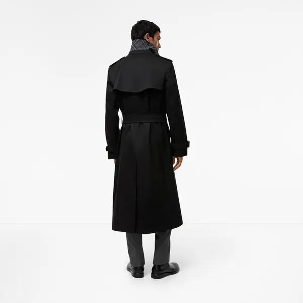 Burberry Long Gabardine Hoxton Trench Coat
