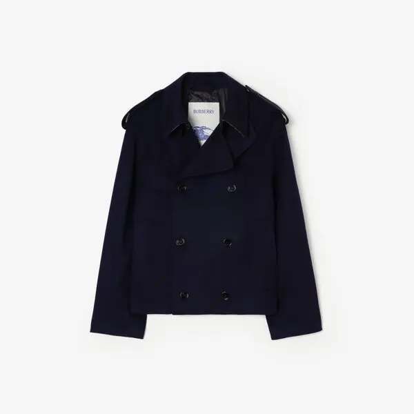 Burberry Cashmere Leadenham Trench Jacket