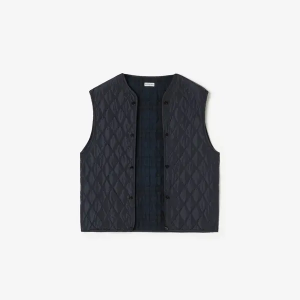 Burberry Gabardine Euston Hooded Jacket With Warmer