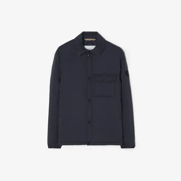 Burberry Nylon Dalewood Overshirt - Navy