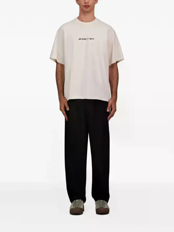 Herno Technical-texture Straight-leg Trousers
