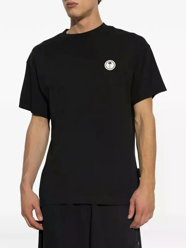 Palm Angels Logo-patch T-shirt