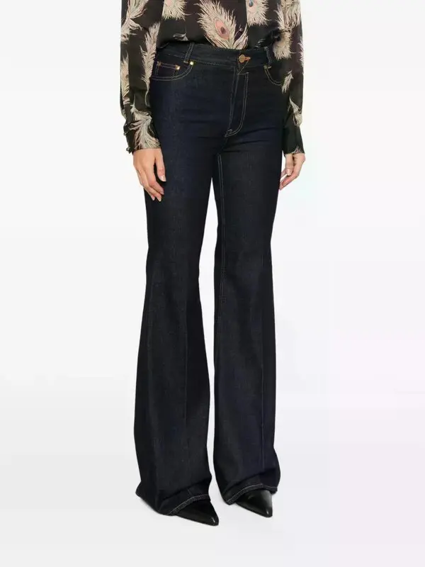 Zimmermann High-waisted Flared Jeans - Blue