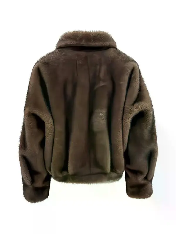 VALENTINI 1972 Faux-fur Cropped Jacket