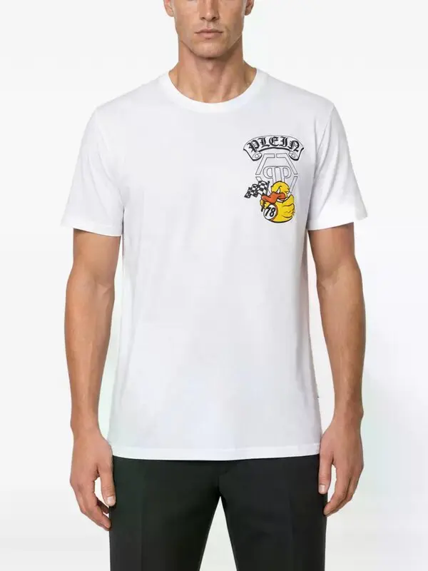 Philipp Plein Jersey T-shirt Plein Gothic Duck