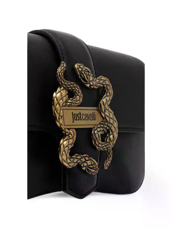 Just Cavalli Snake-plaque Cross Body Bag