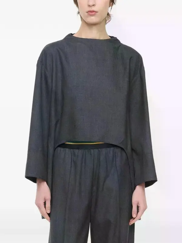 Plan C Asymmetric Tunic Top