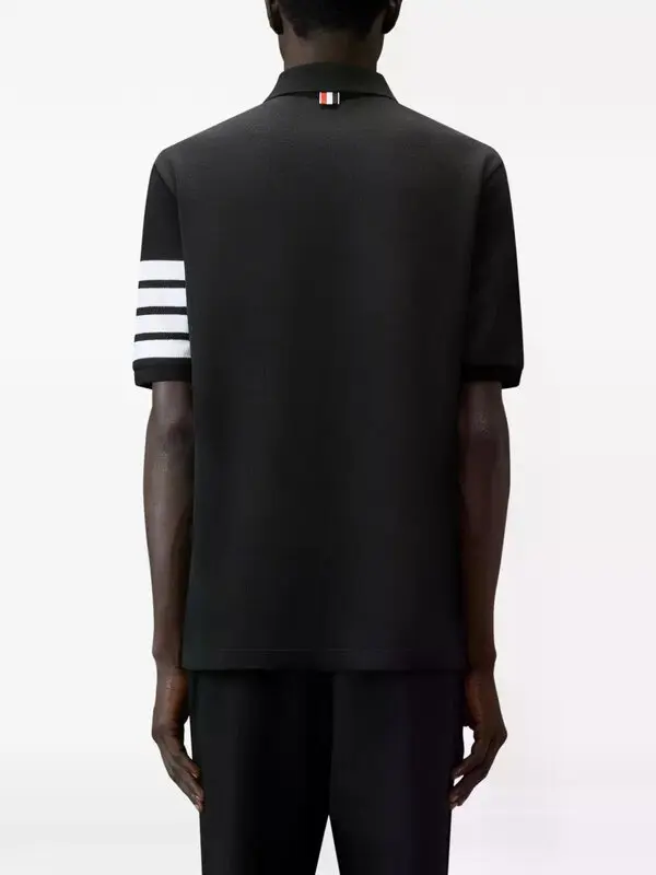 Thom Browne Pique 4-bar Polo